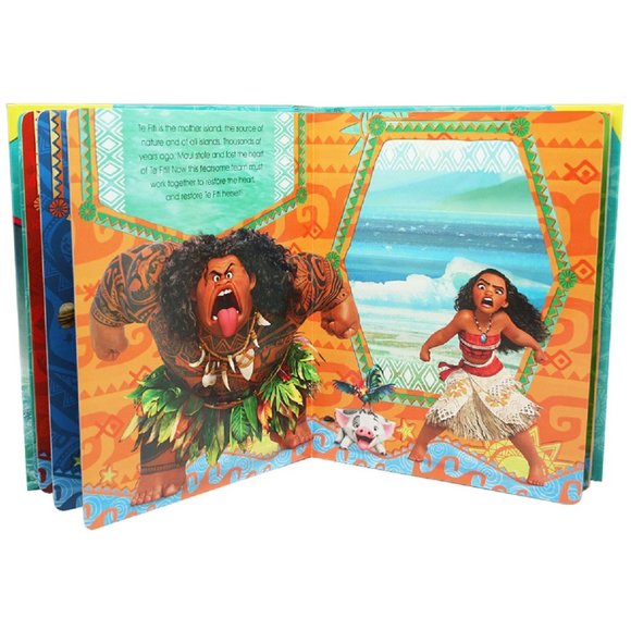 Disney | Other | Disney Moana My Busy Board Book With Figurines | Poshmark